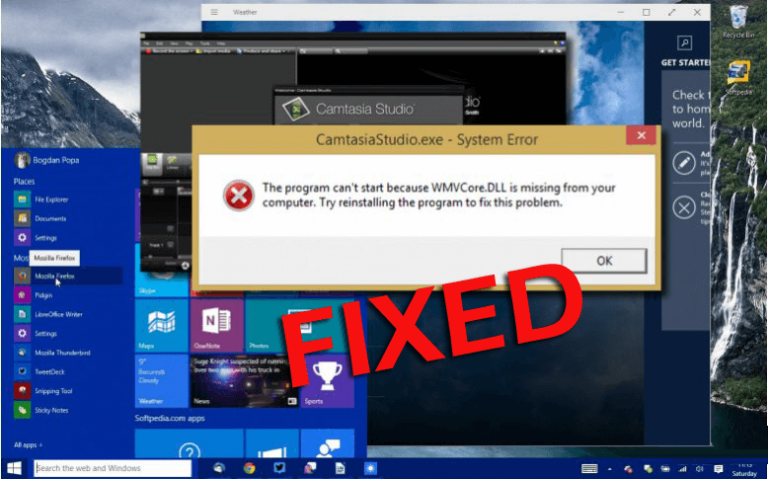 Fix "WMVCore.dll was not Found or Missing" on Windows 10 [UPDATED]