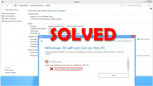 Fix “This PC doesn't have enough RAM” Error On Windows 10
