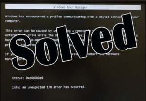 [Solved] 7 Tested Solutions to Fix Error Code 0xc00000e9 Windows 10