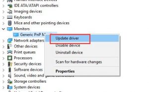 [Easy Fixes] Generic PNP Monitor Issue Windows 10