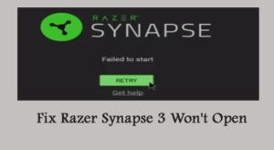 Razer Synapse 3 Won't Open / Failed to Start Windows 11/10